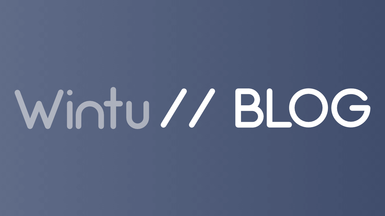 // BLOG by Wintu